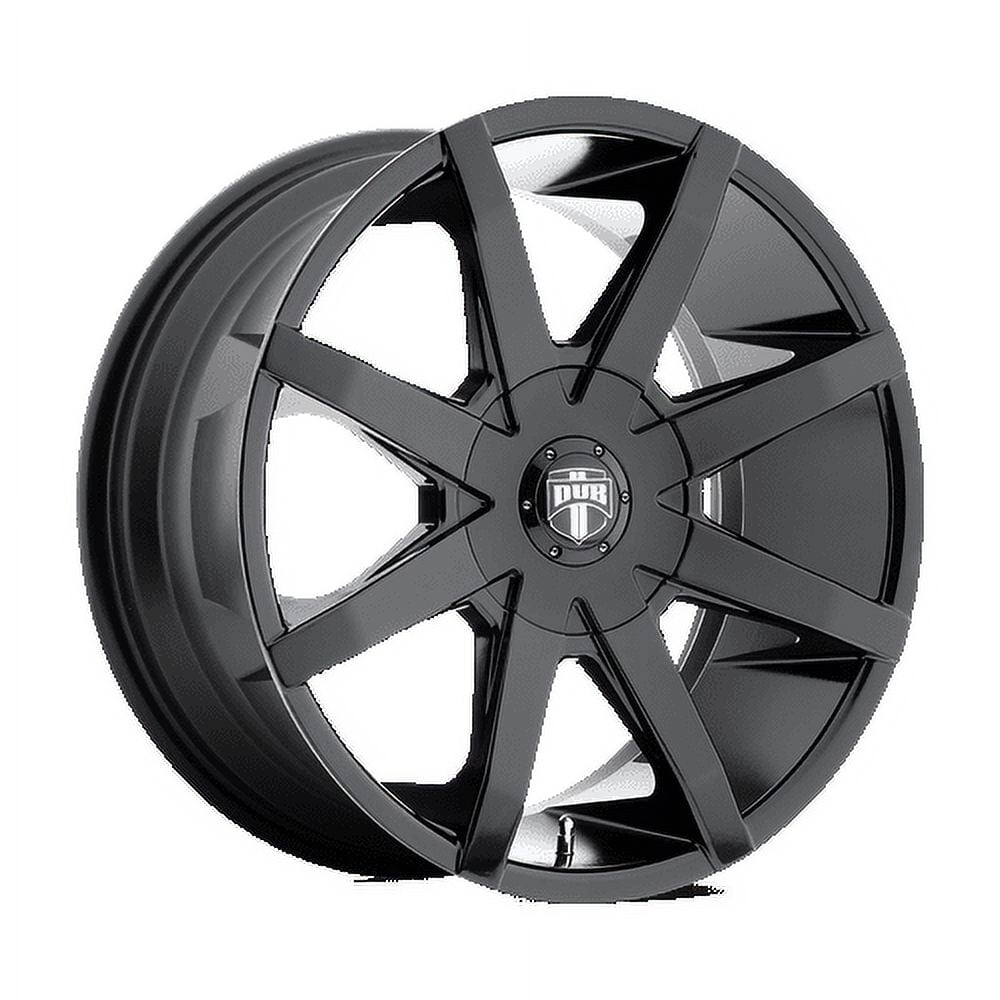 DUB Custom Push 22X9.5 Gloss Black Wheel with Durable CNC Machining ...