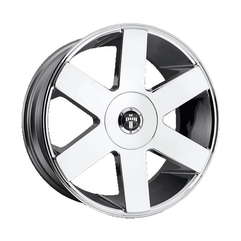 Dub 1pc Aluminum Rim S115 Baller 26x10in Chrome Plated Finish