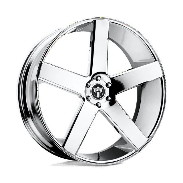 DUB 1PC Cast Aluminum Rim S115 22X8.5 5X4.5 CHR-PLATED 38MM, S115228565 ...