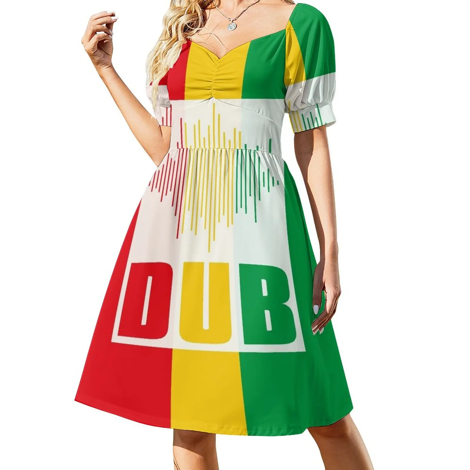 DUB Reggae Vibe Waves Sleeveless Dress women long dresses Womens ...