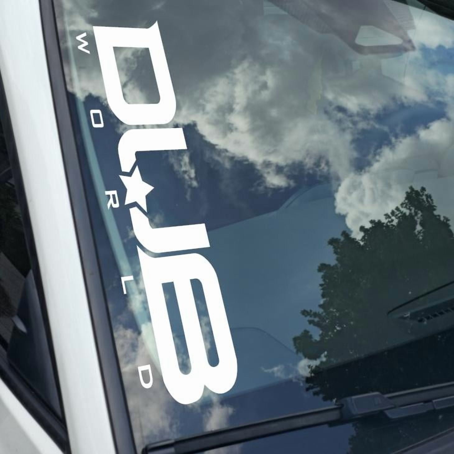 DUB World Vinyl Decal Sticker Bumper Window UV & Water Resistance ...