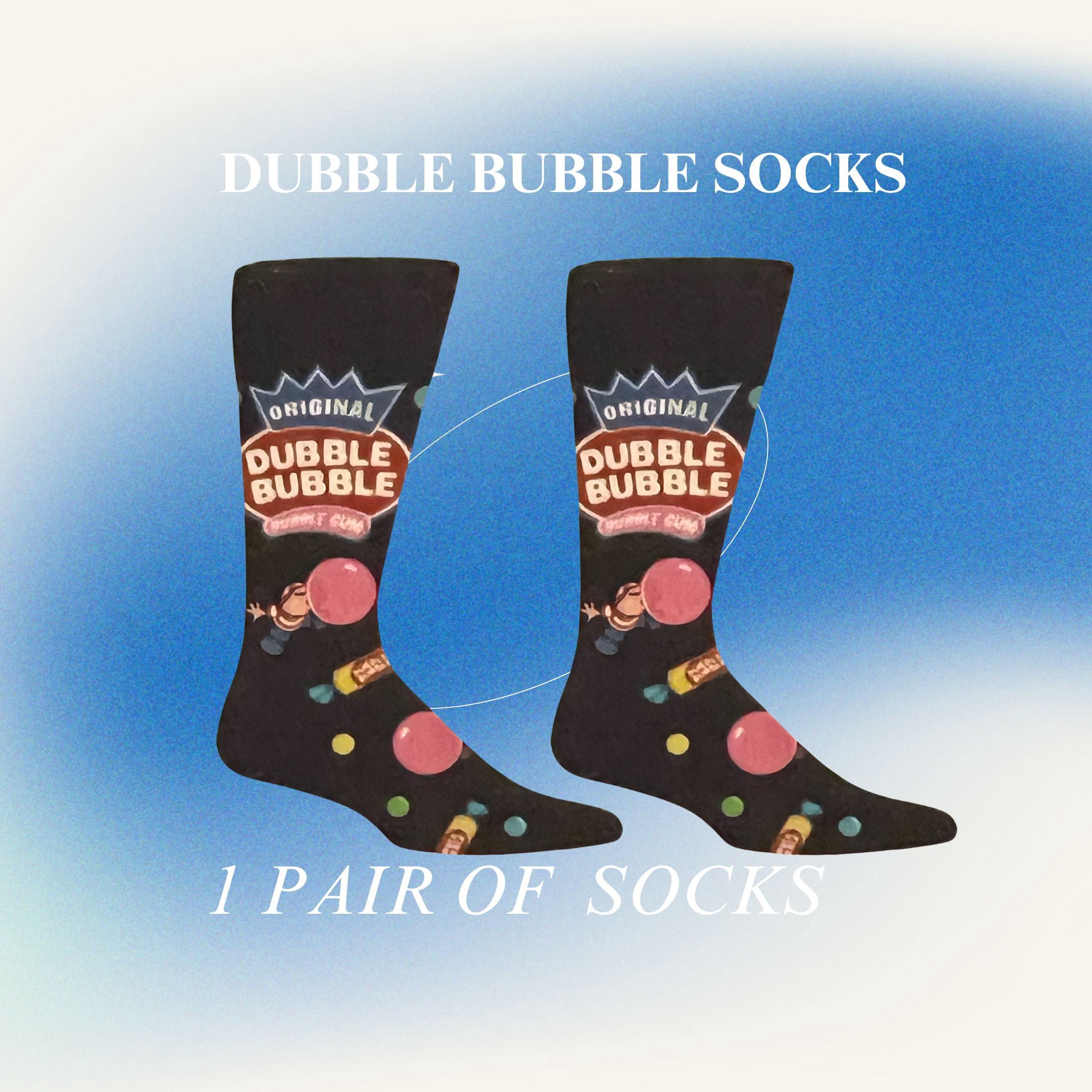 DUBBLE BUBBLE AMERICA'S ORIGINAL BUBBLE GUM STOCK 1 PAIR - Walmart.com