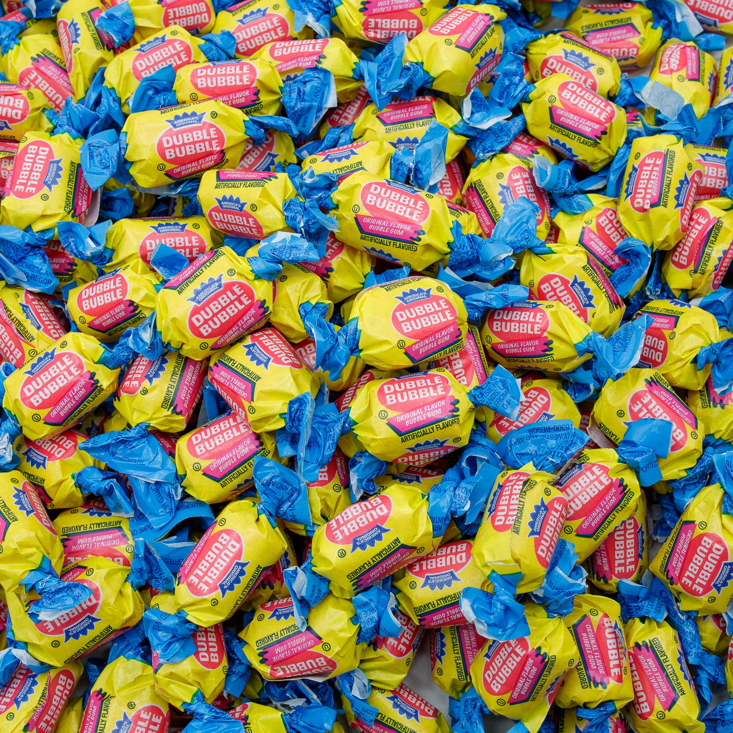 DUBBLE BUBBLE Gum Original Flavor 2 lb – Bulk Bag, Fruit Flavored ...