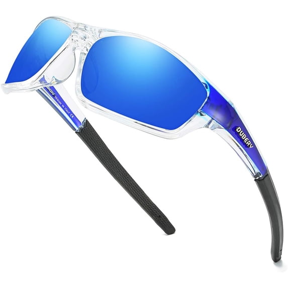 DUBERY Sport Polarized Sunglasses for Men UV Protection Driving Fishing ...