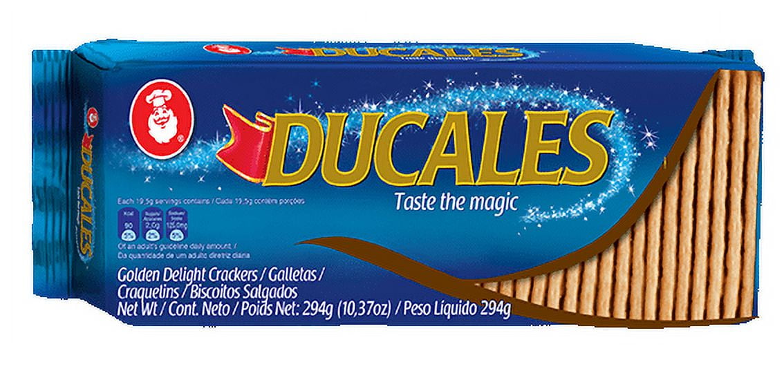 Ducales Crackers Bag, Delicious Sweet-Salty Flavor, Iron Source, Trans ...