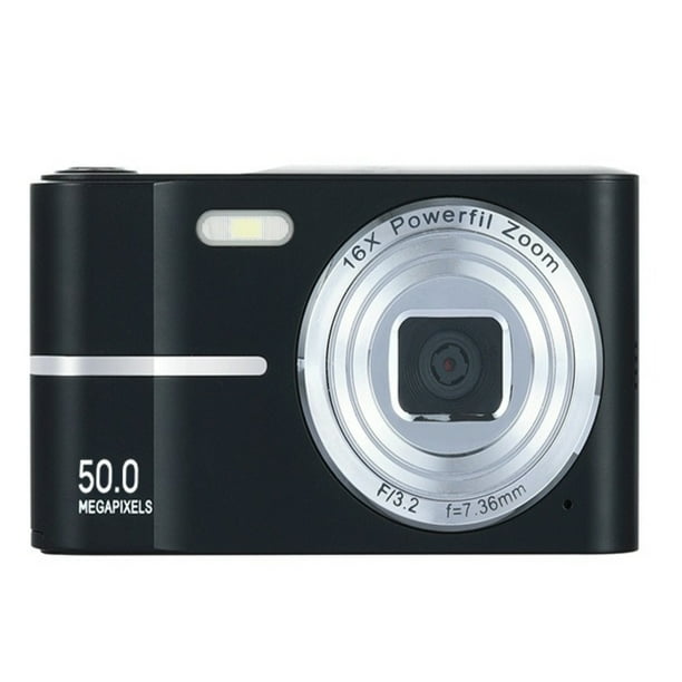 DUCLUS Cameras Black CCD HD 4K Pixel Digital Camera Student Starter ...