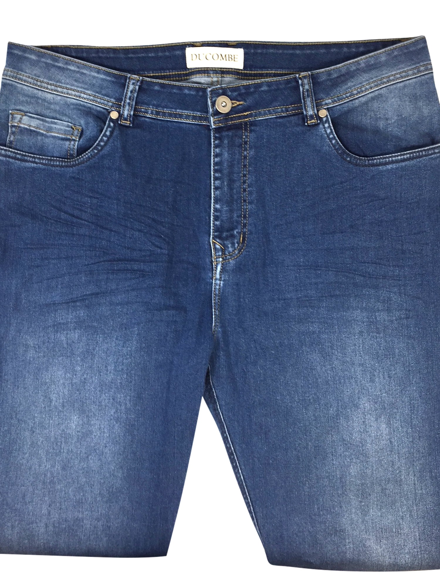 DUCOMBE 28 inches Inseam Jeans - A Classic 5 Pocket Straight Fit Jean ...