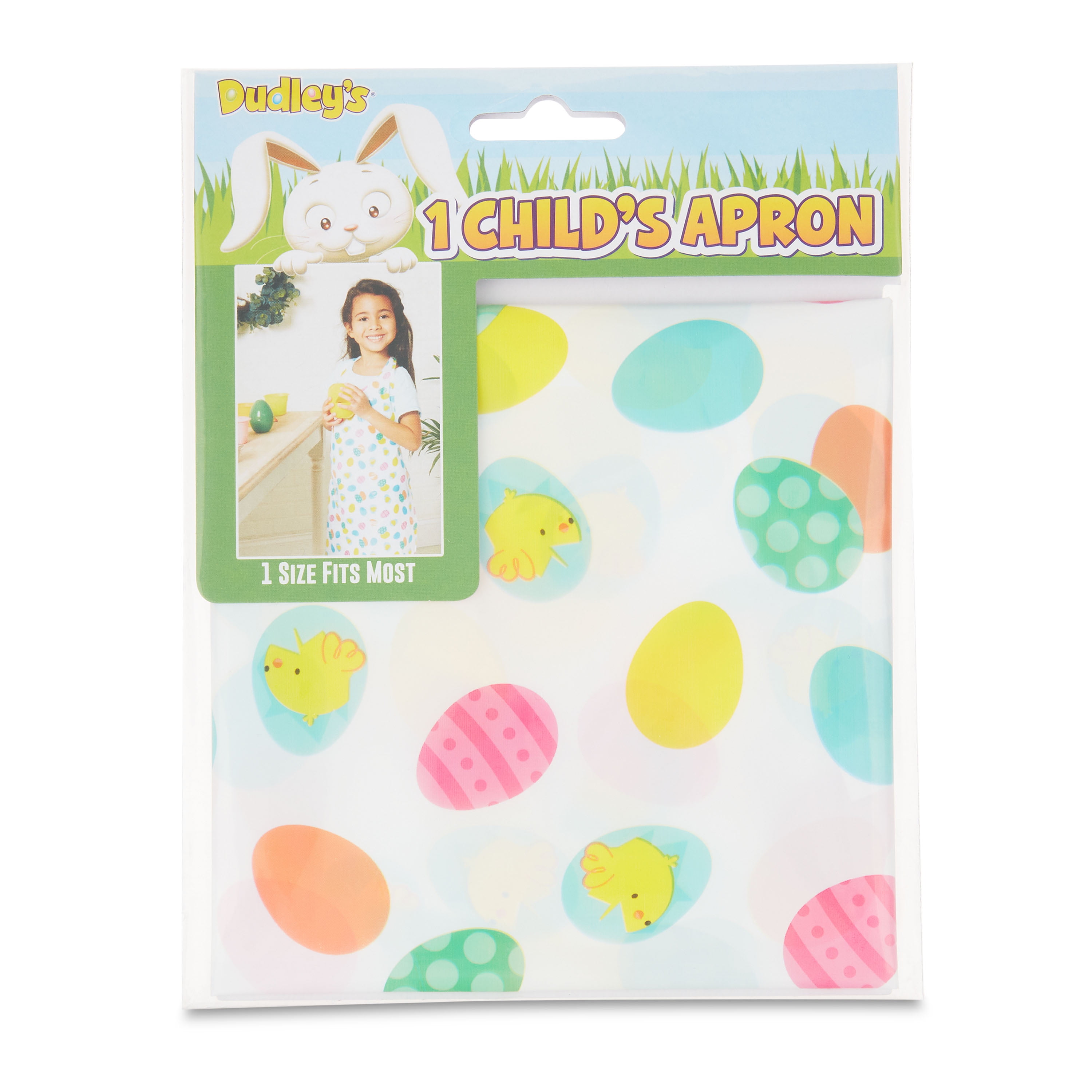 Dudley's Easter Egg Dye Apron, Child, Fits Small Child, Plastic ...
