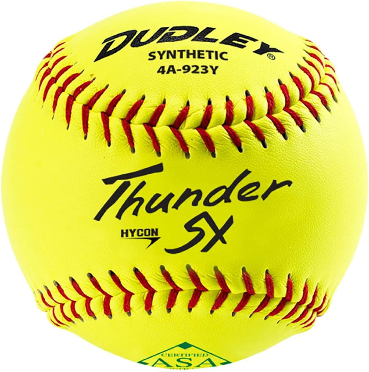 DUDLEY Thunder USA Synthetic Slow Pitch 11 Inch Softball 12 Ball Pack ...