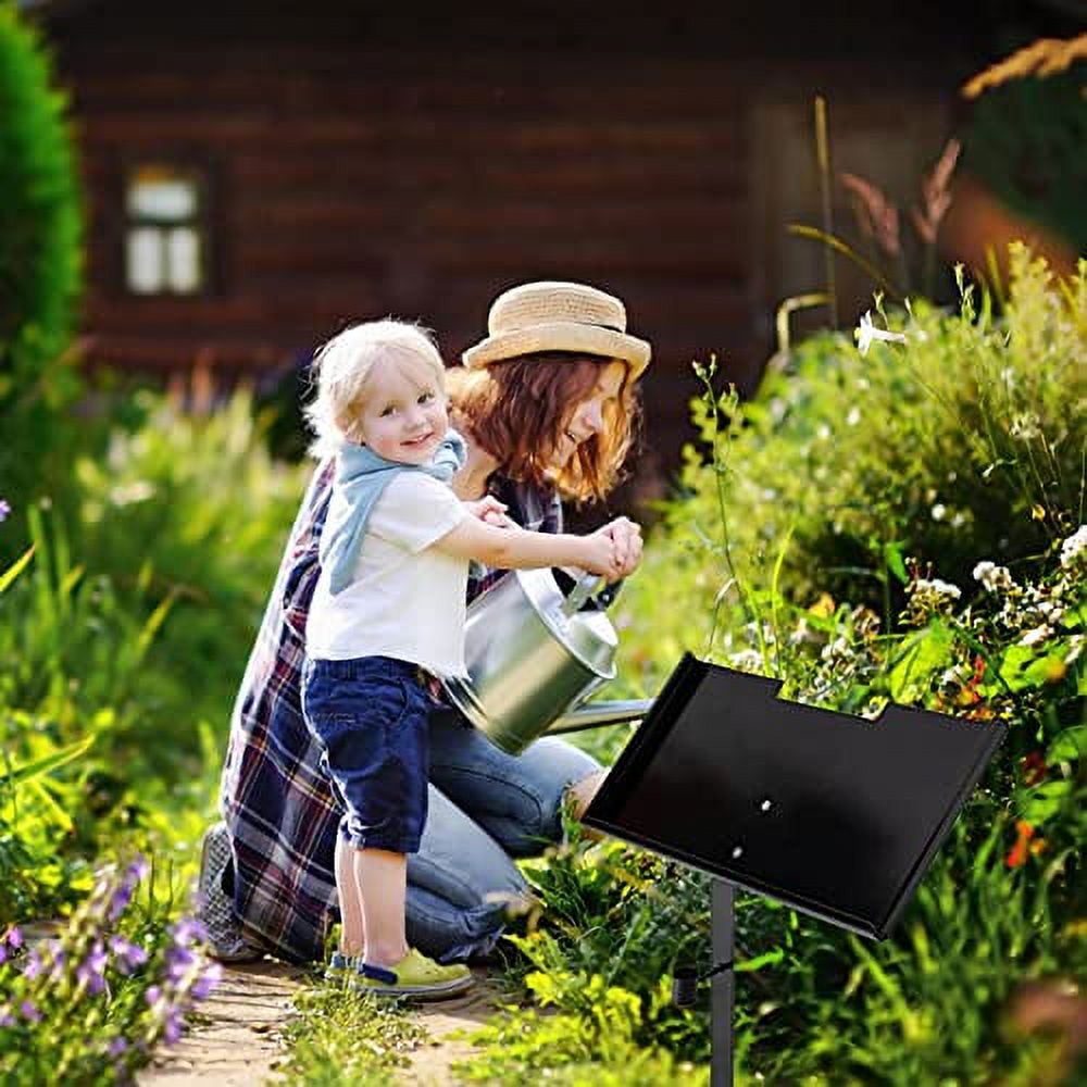 DUDOK Tombstone Stand, Metal Grave Marker Stand, Resistant Memorial ...