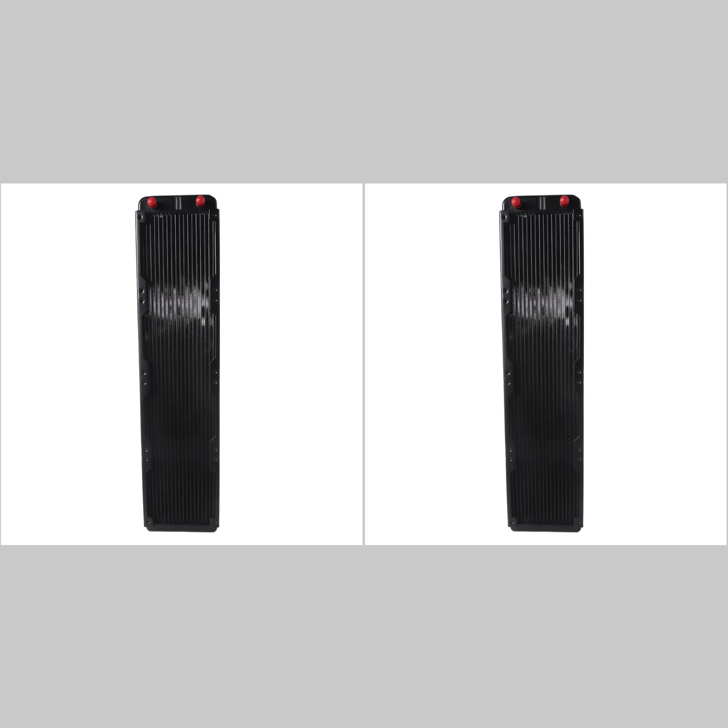 DUFDERIA 18 Pipe Aluminum Heat Exchanger Radiator for PC CPU CO2 Water ...