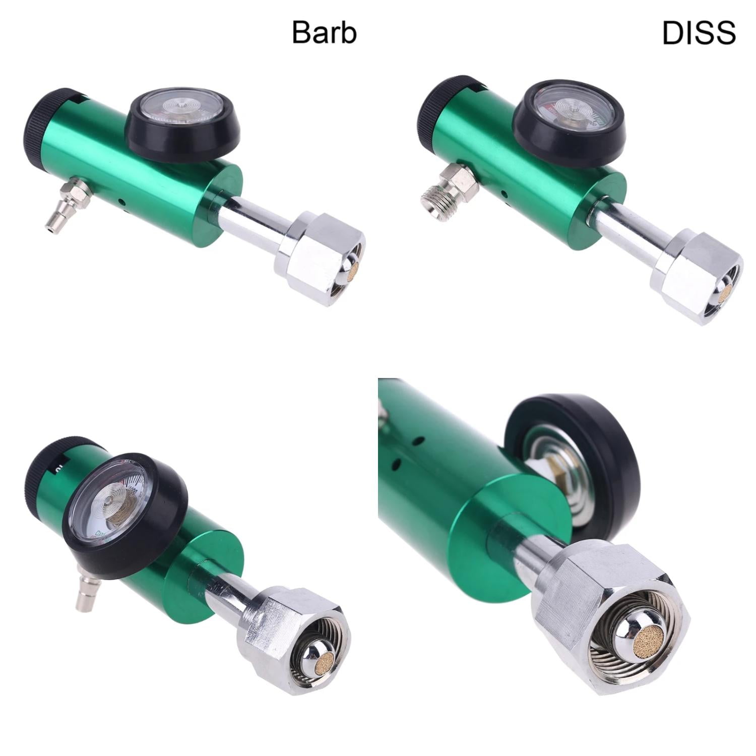 DUFDERIA 3000psi CGA540 Oxygen Pressure Regulator 3/4-14-NPT(mm) Oxygen ...