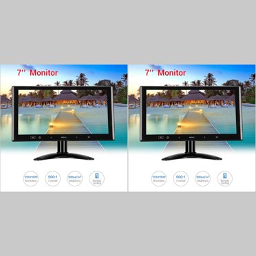 Portable 5 Inch Monitor 800x480 IPS LCD Display Metal Housing Mini HD ...