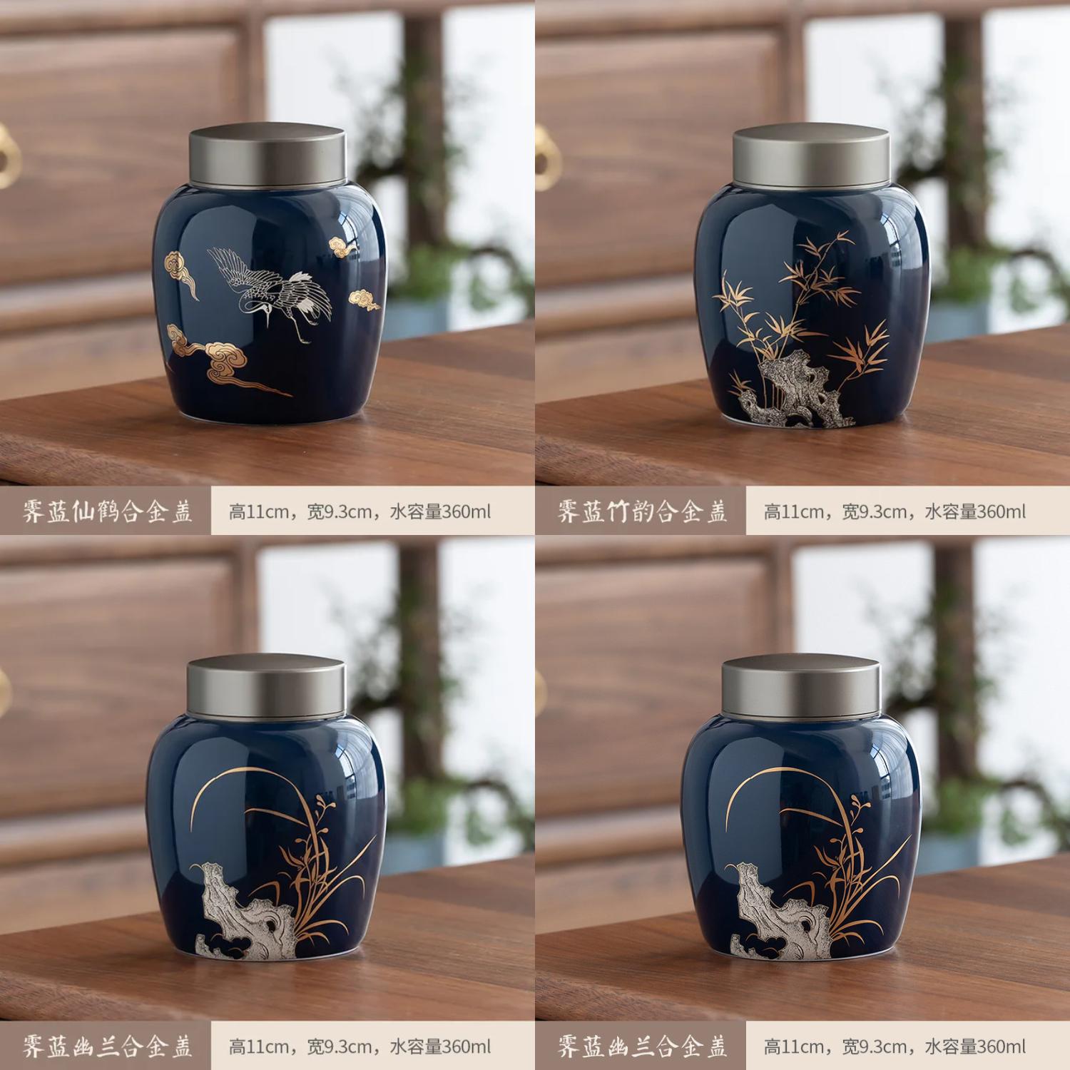DUFDERIA Beautiful and lovely small hand-painted ceramic pet ashes ...