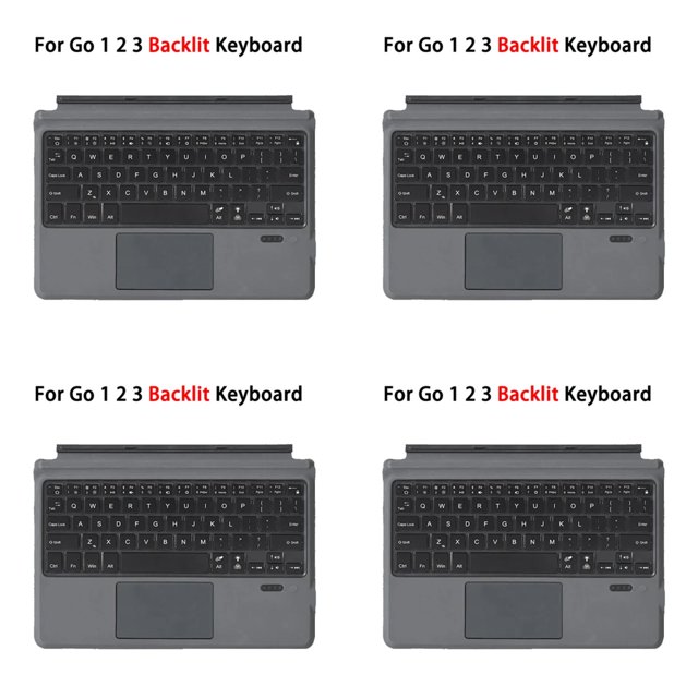 DUFDERIA Bluetooth Keyboard Backlight For Surface Pro 3 4 5 6 7 8 9 Pro ...