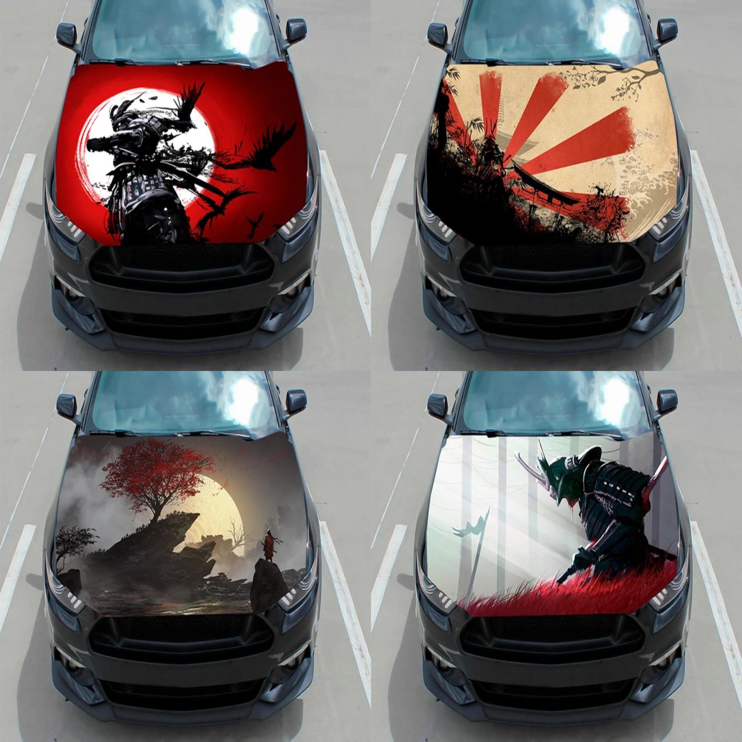 DUFDERIA Car hood decal vinyl sticker graphic wrap decal truck decal ...