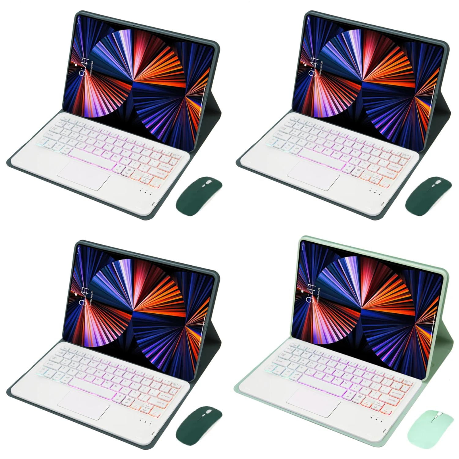 DUFDERIA Enhanced Wireless Backlit Keyboard Cover for Case Tab M10 FHD ...