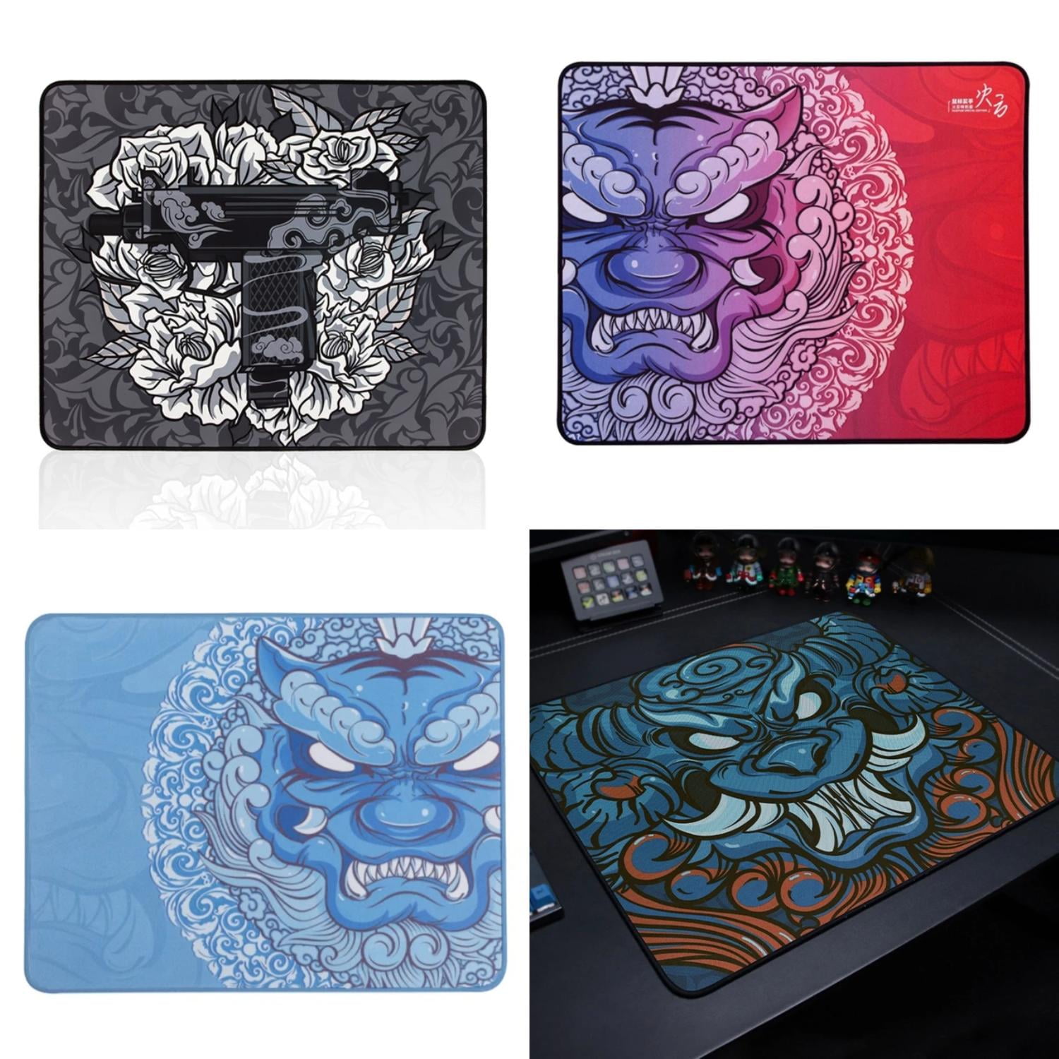 DUFDERIA Esports Tiger Game Mousepad Smooth Special Coating Gaming ...