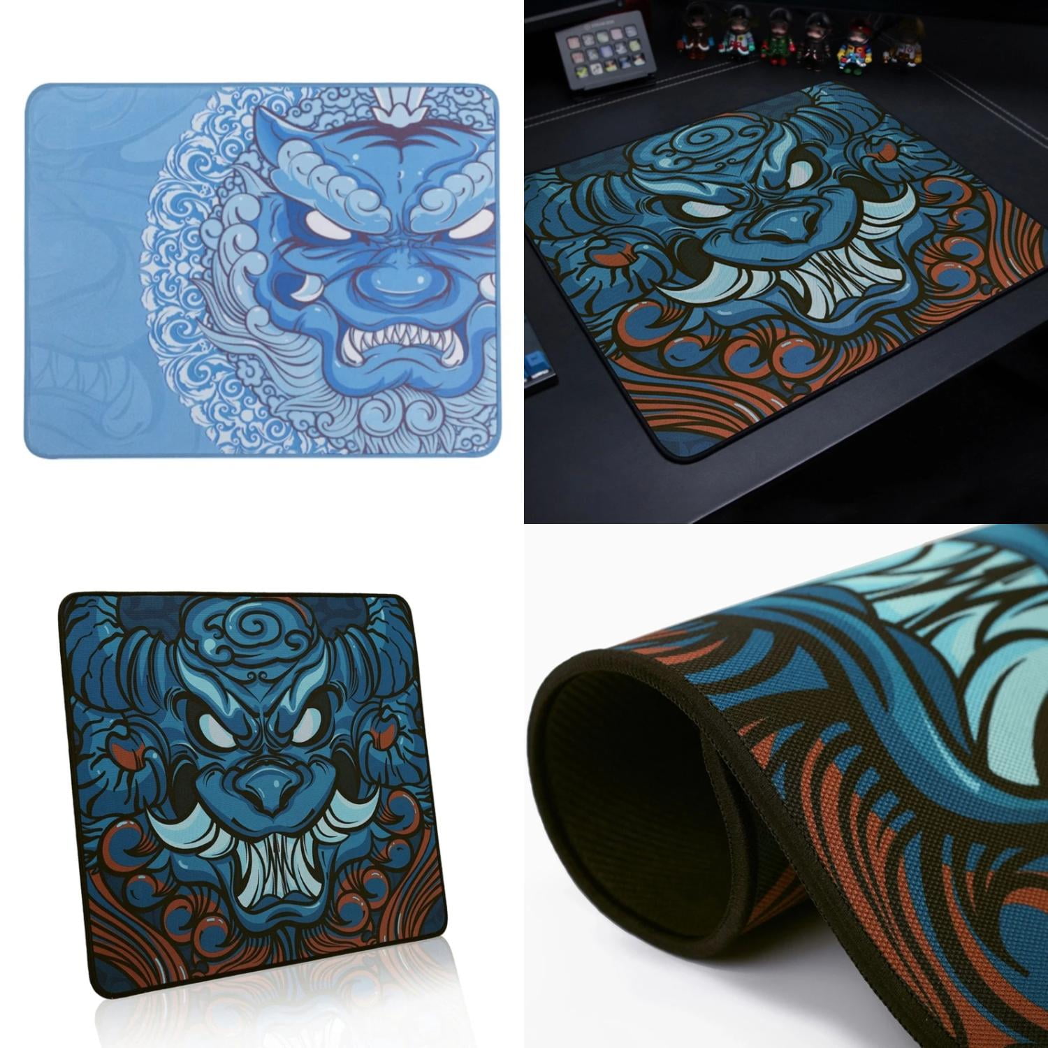 DUFDERIA Esports Tiger Game Mousepad Smooth Special Coating Gaming ...