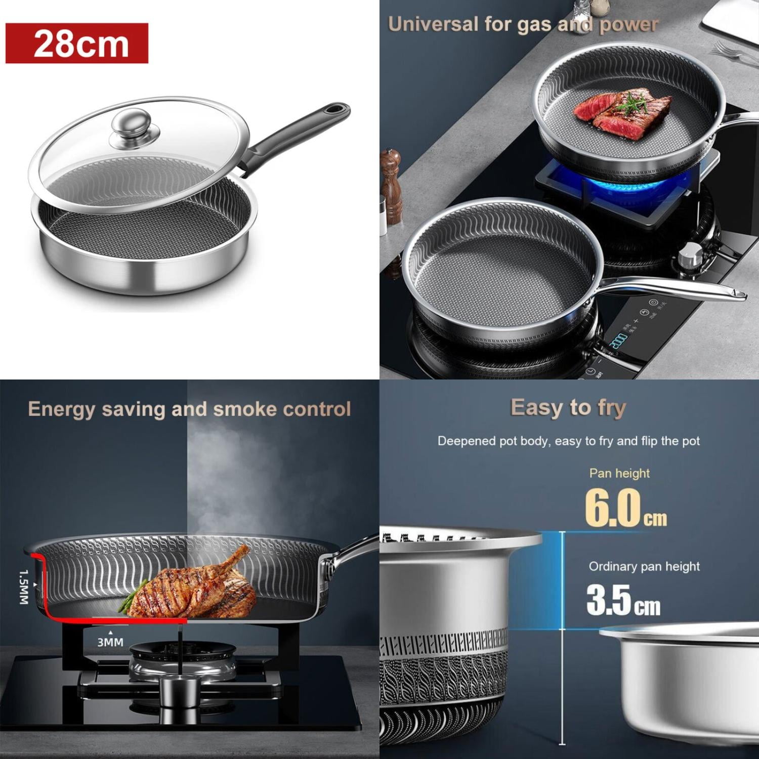 DUFDERIA Experience enhanced cooking with this high-quality durable and ...