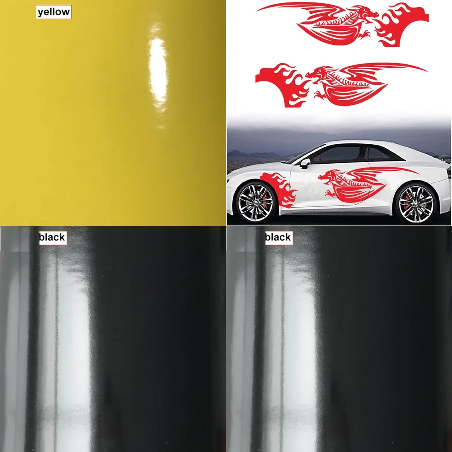 DUFDERIA Fire-Breathing Dragon Graphics Car Side Body Vinyl Decal ...