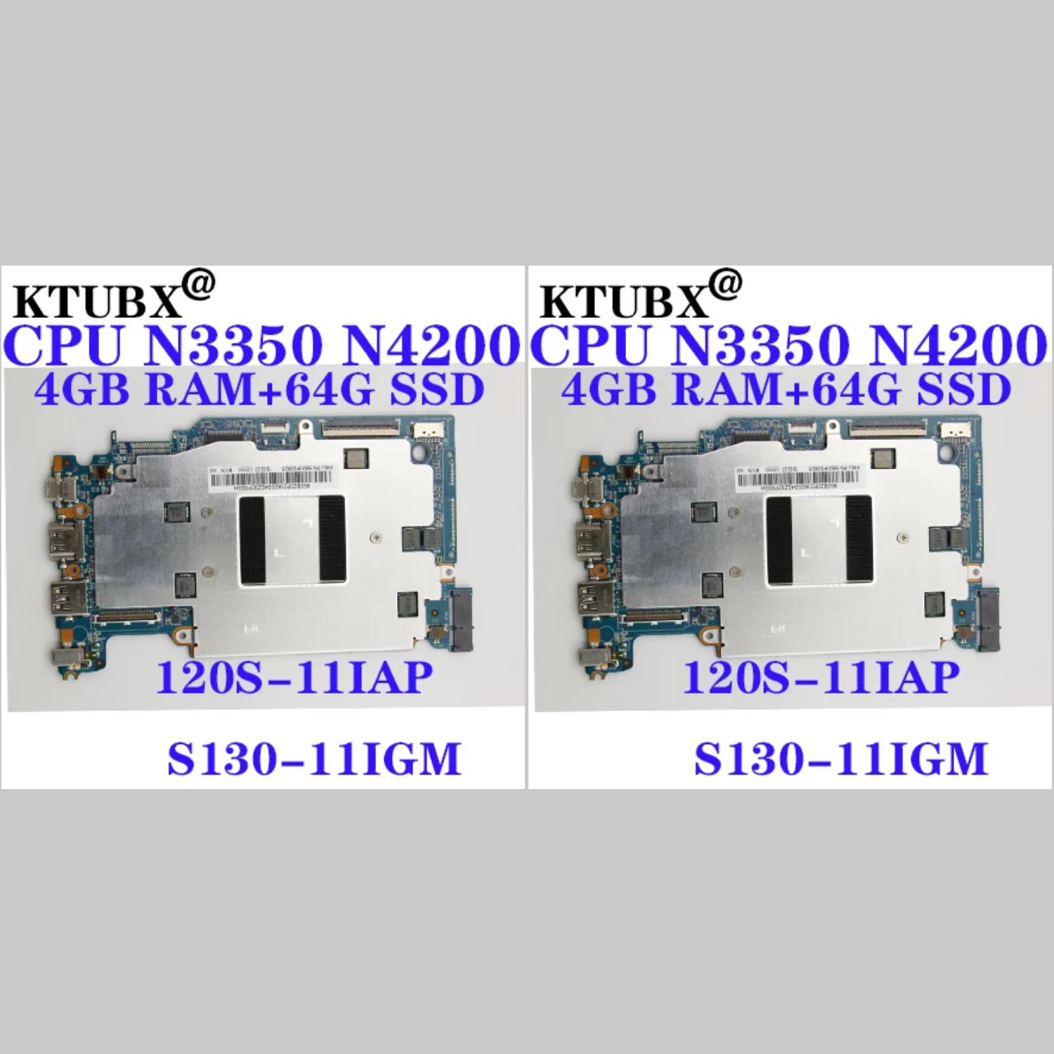 DUFDERIA For ideapad 120S-11IAP S130-11IGM laptop motherboard CPU N3350 ...