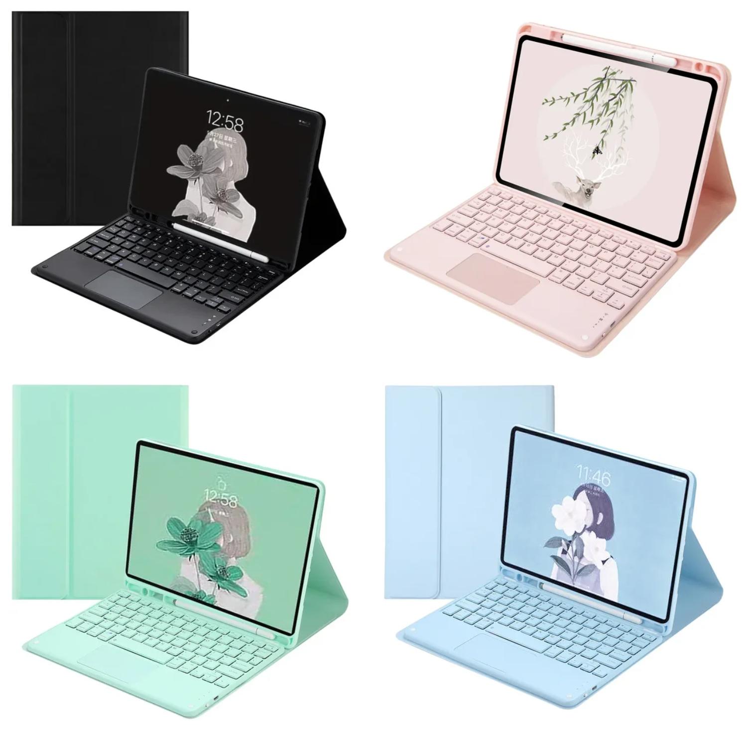 DUFDERIA Funda for Tab A8 Keyboard Cover 10.5 Inch 2021 Tablet Case for ...