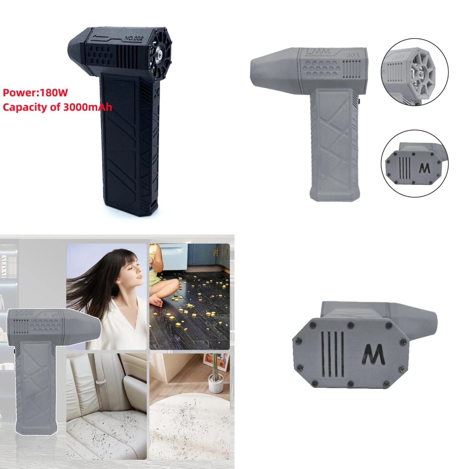 DUFDERIA High-Speed Duct Fan with Powerful Blower Mini Turbo Jet Fan ... DUFDERIA High-Speed Duct Fan with Powerful Blower Mini Turbo Jet Fan ...
