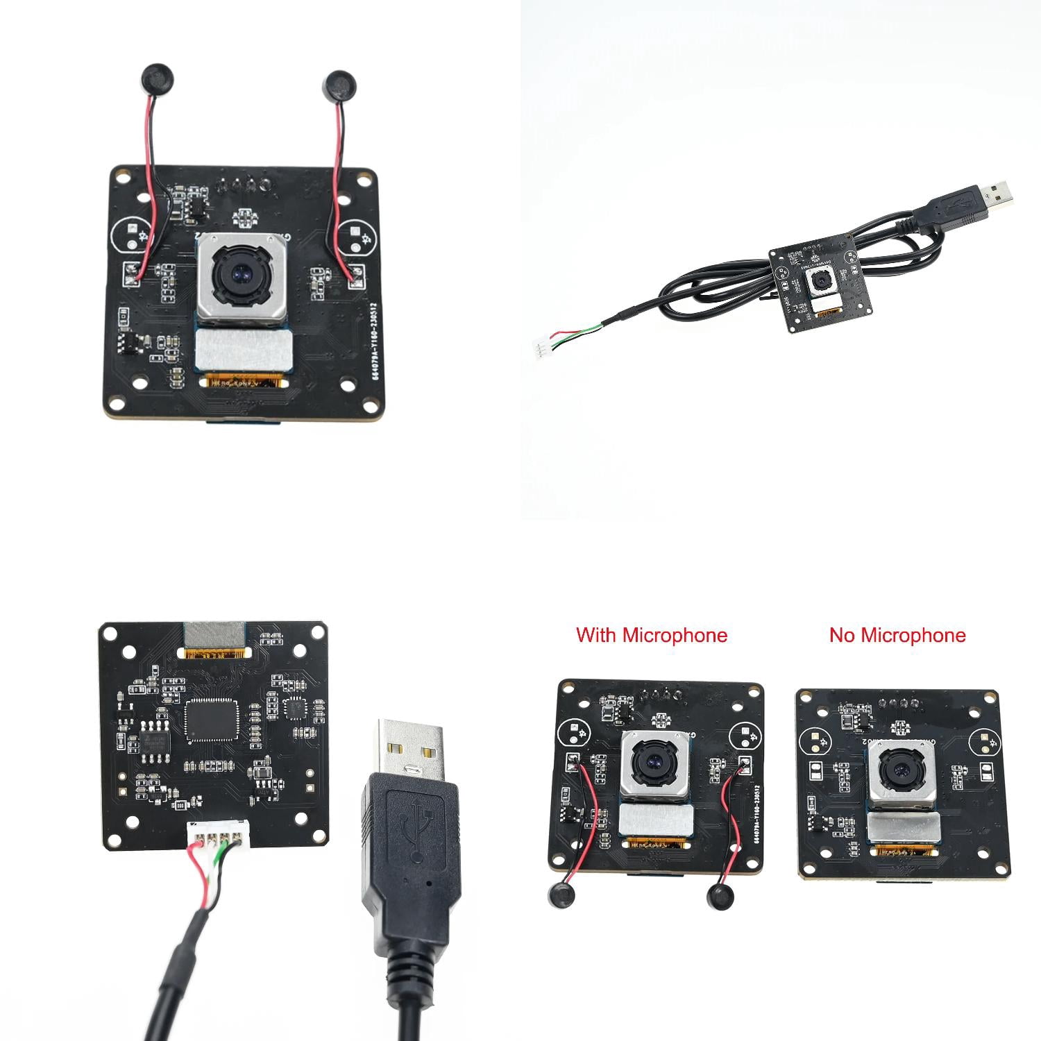 DUFDERIA IMX378 4K Autofocus USB Camera Module With Microphone 30fps ...