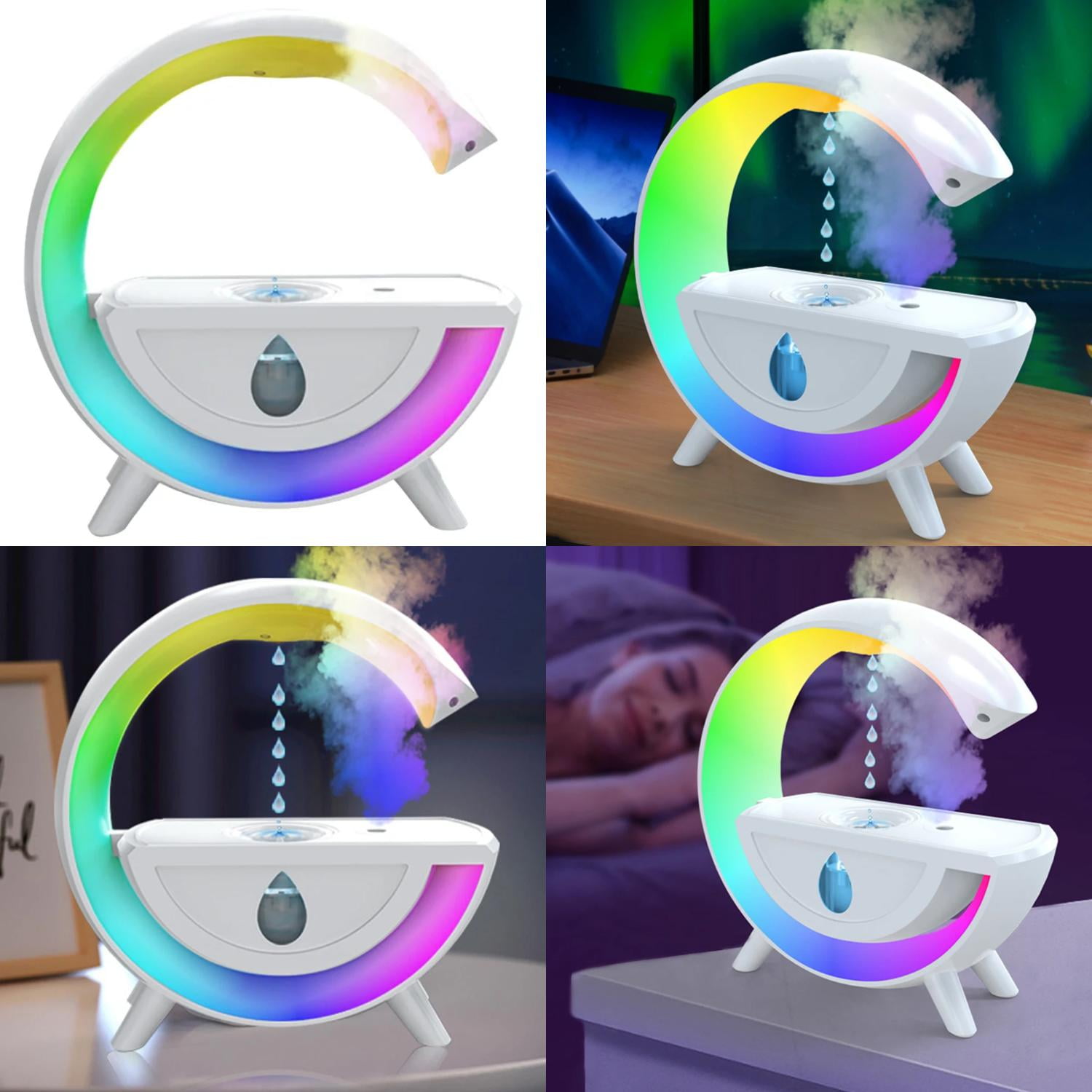 DUFDERIA Ideal for bedrooms and offices this revolutionary RGB water ...