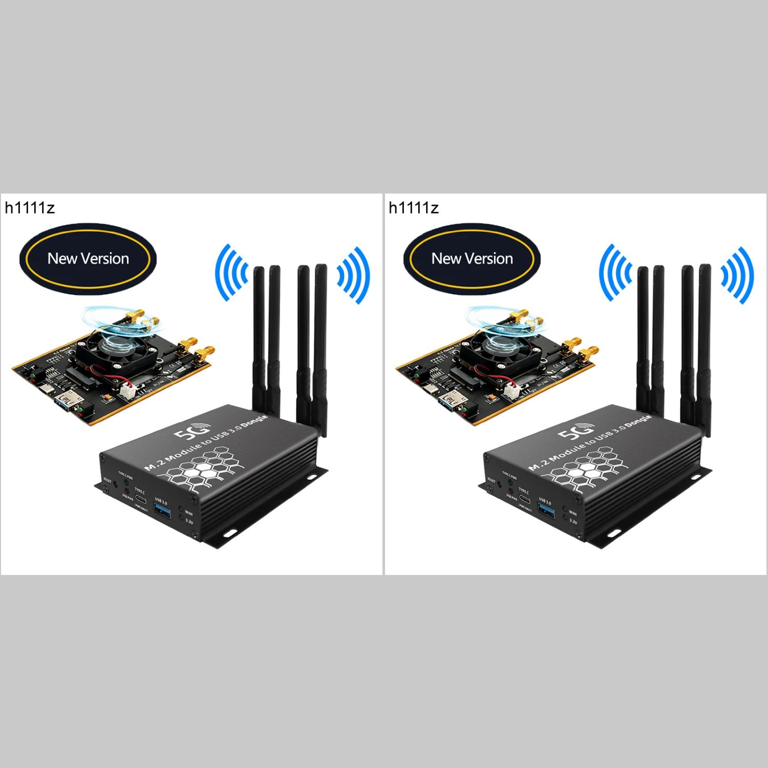 DUFDERIA M.2 NGFF 4G/5G Module to USB 3.0 Adapter M2 Wifi Wireless Card ...