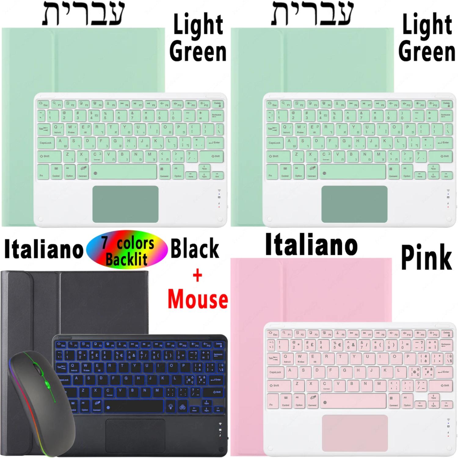 DUFDERIA Magic Case Keyboard Tab A8 A7 S6 Lite 2022 Touchpad Backlit ...