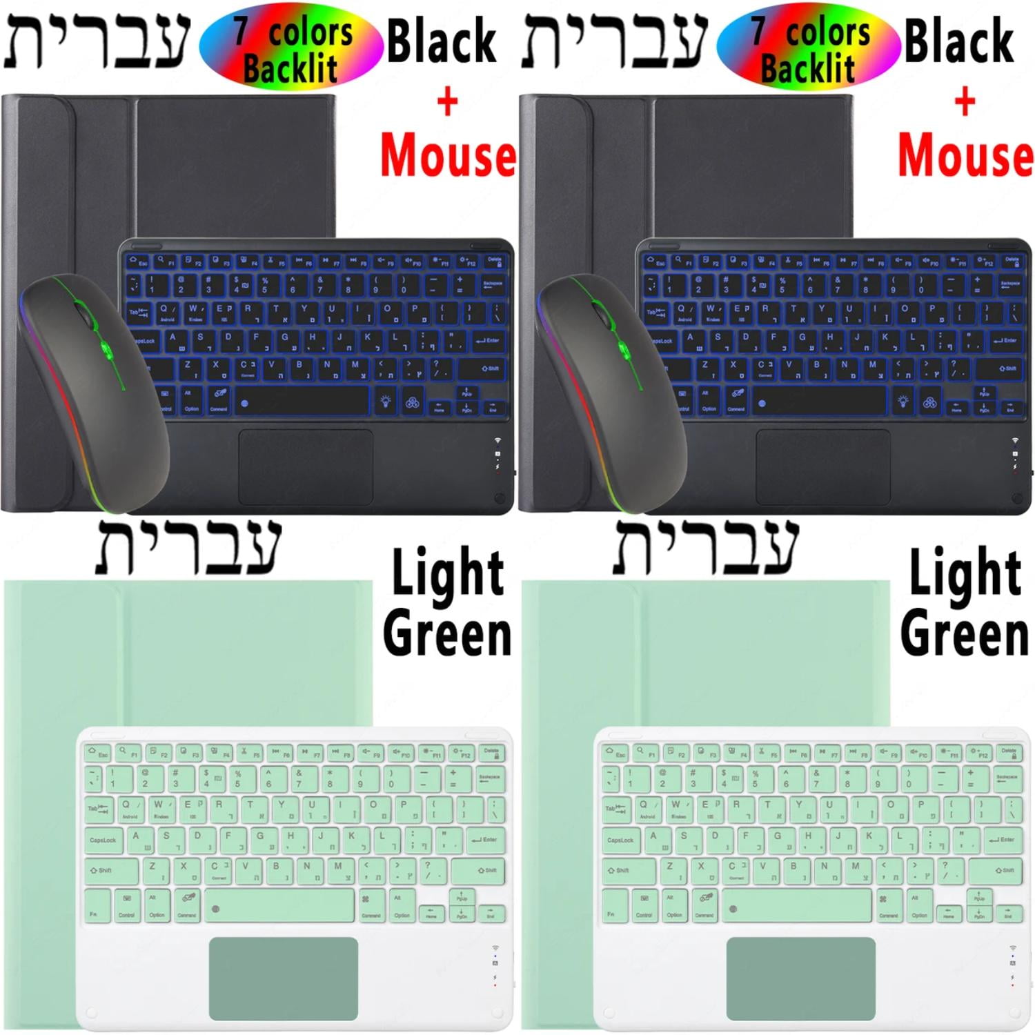DUFDERIA Magic Case Keyboard Tab A8 A7 S6 Lite 2022 Touchpad Backlit ...