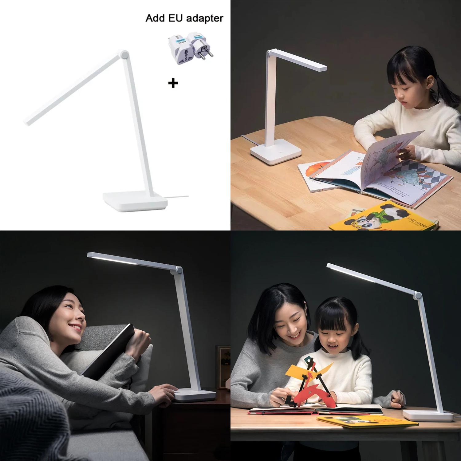 DUFDERIA Table Lamp Lite Intelligent Mi LED Desk Lamp Folding Eye Protection 4000K 500Lumens ...