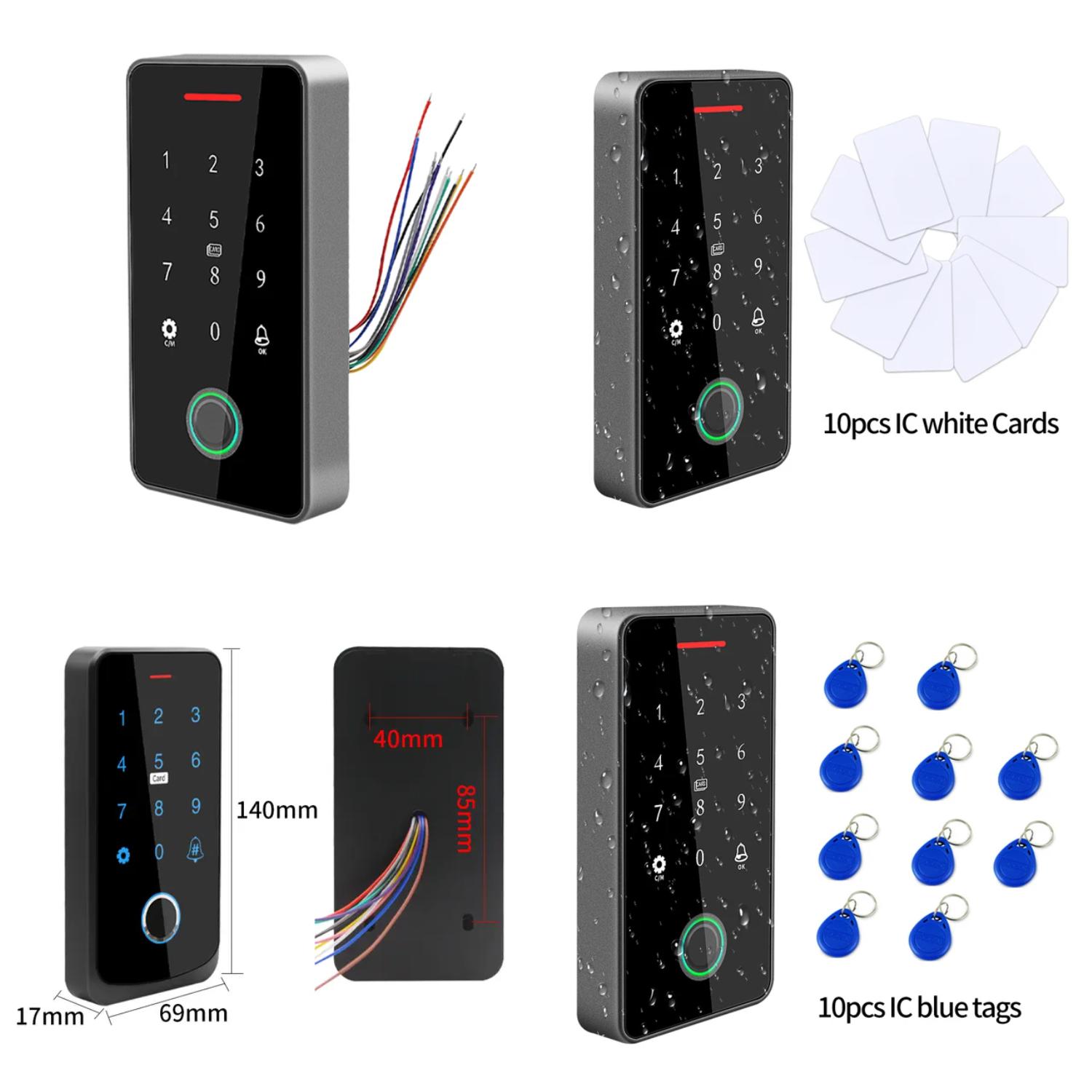 DUFDERIA Ultimate Protection with Waterproof Touch-Controlled Bluetooth ...