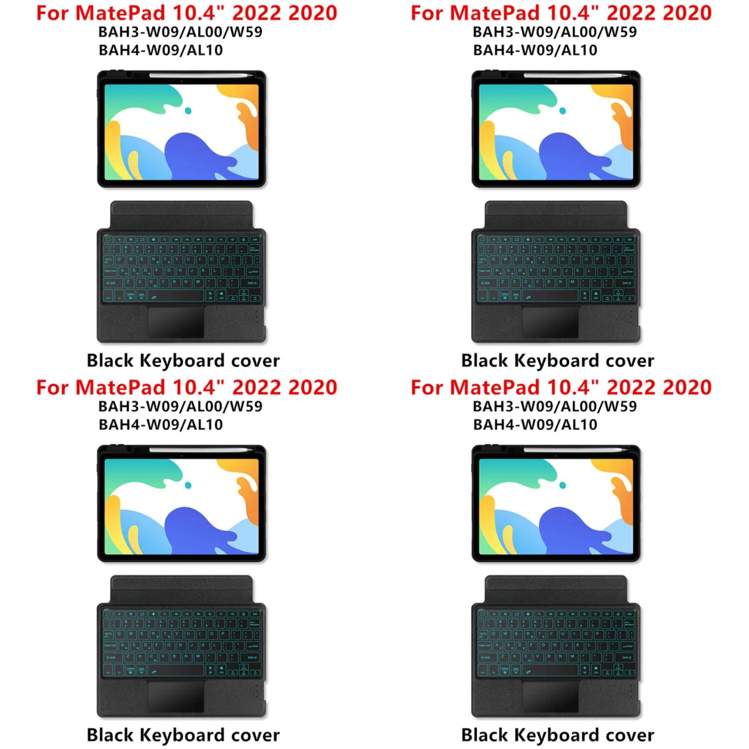 DUFDERIA Ultra-thin Smart Multi-language Keyboard Case for MatePad SE ...