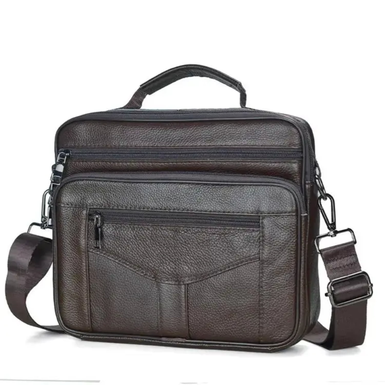 DUFDIE Arrival Genuine Leather Shoulder Bag Men‘s Messenger Briefcase ...