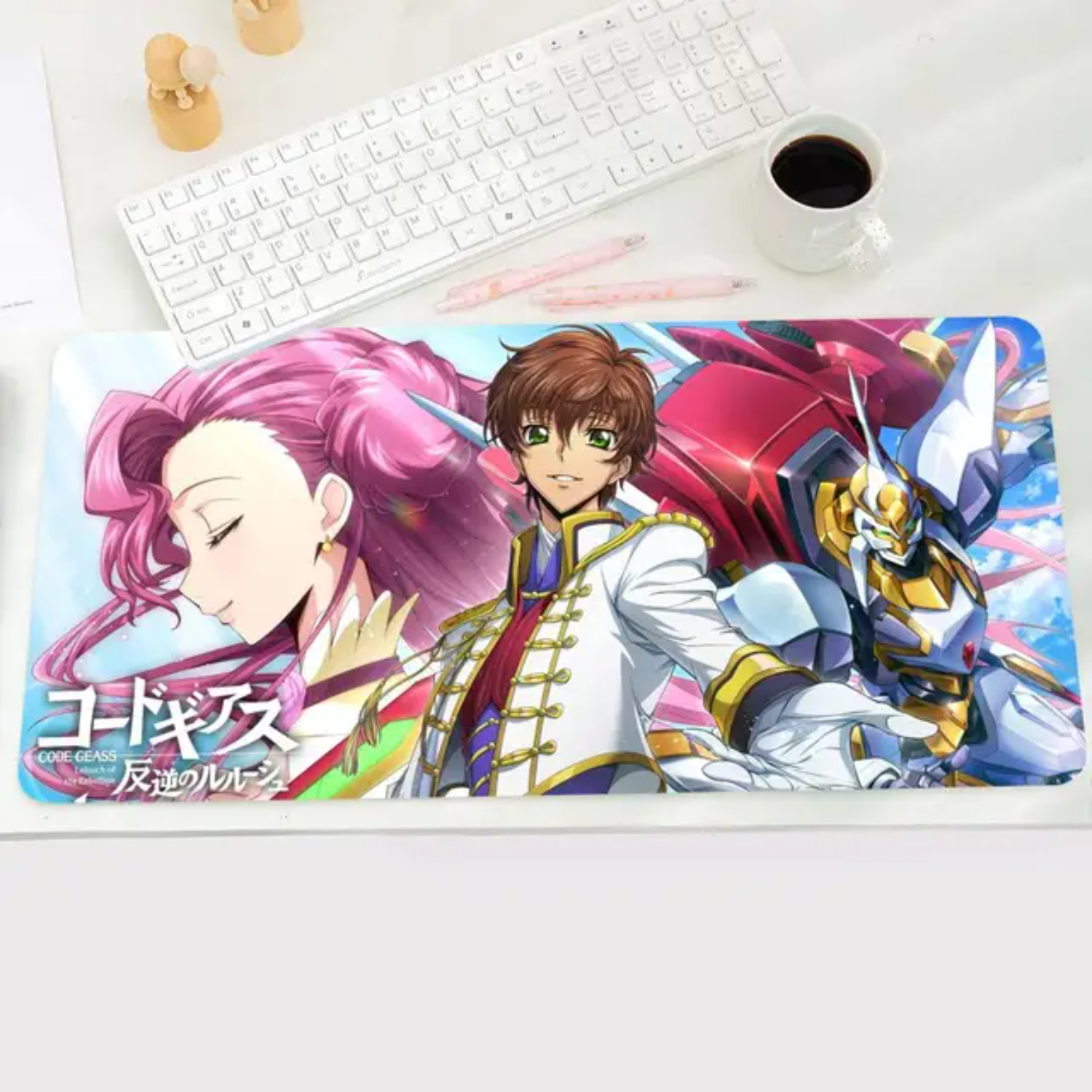 DUFDIE Fashion Code Geass Big Mouse Pad Large Anime Desk Mat Luxury ...