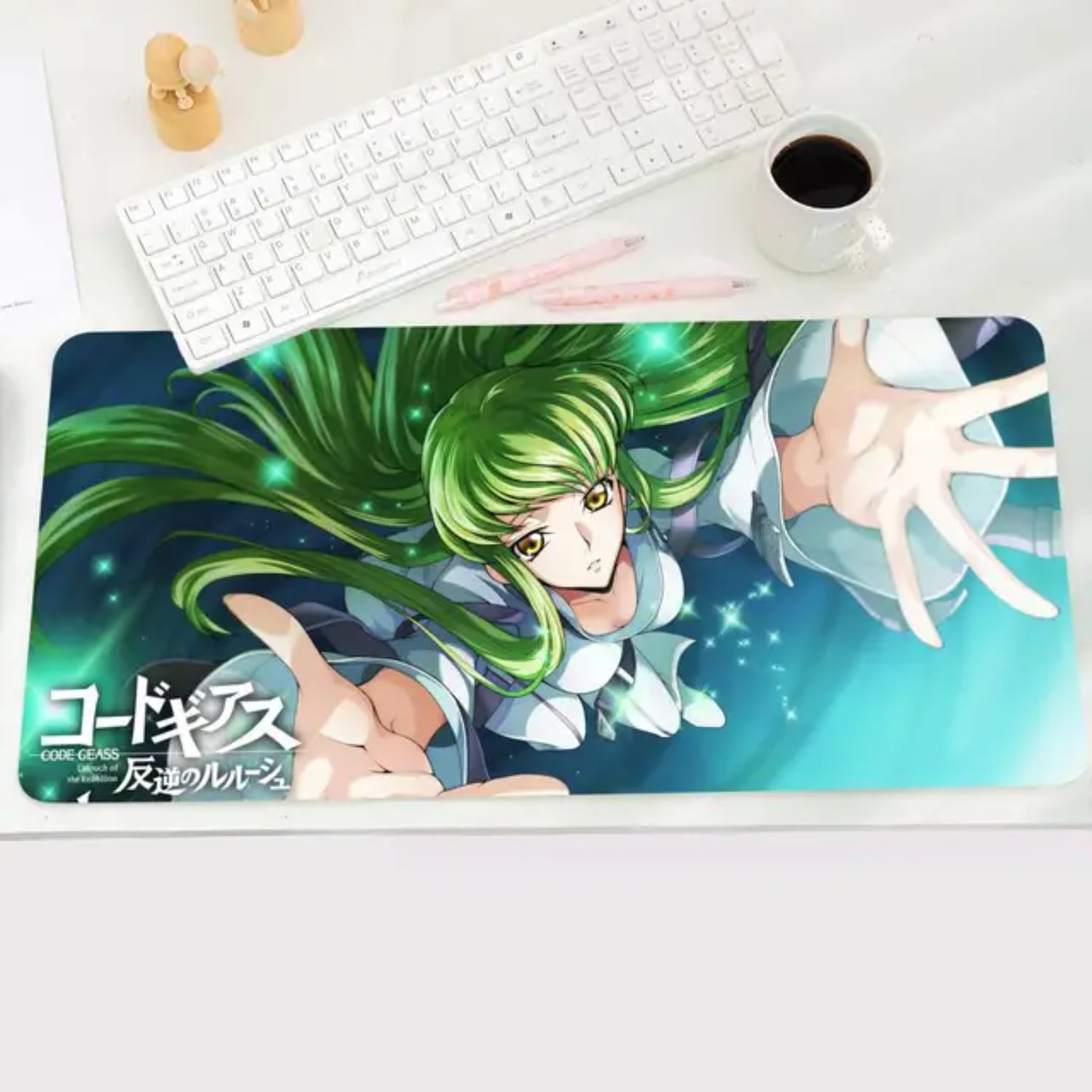 DUFDIE Fashion Code Geass Big Mouse Pad Large Anime Desk Mat Luxury ...