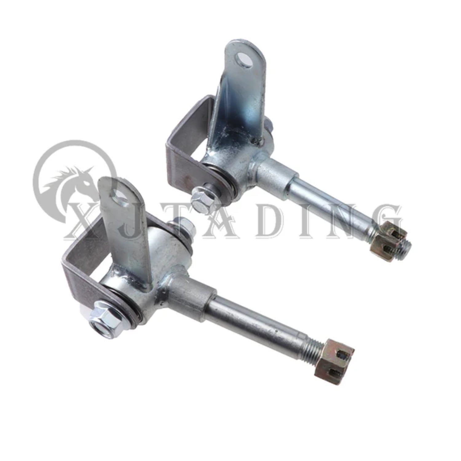 DUFDIE Front Wheel Knuckle Spindle Hub Pair for DIY China 110cc Go Kart ...