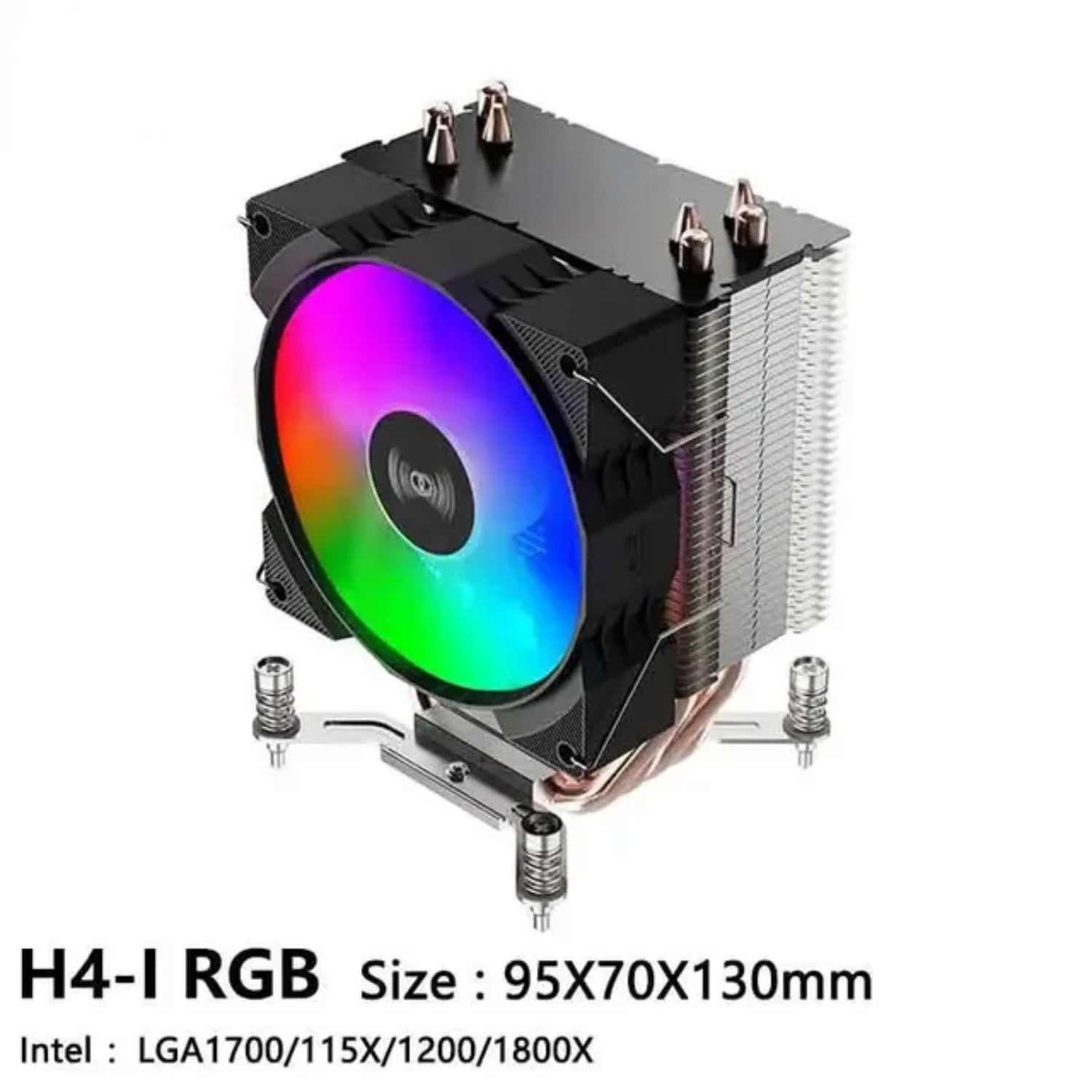 DUFDIE H4 4 Heat Pipe CPU Air Cooler Radiator TDP180W 92cm Fan LGA1700 115X 1200 AM5 AM4 Support ...