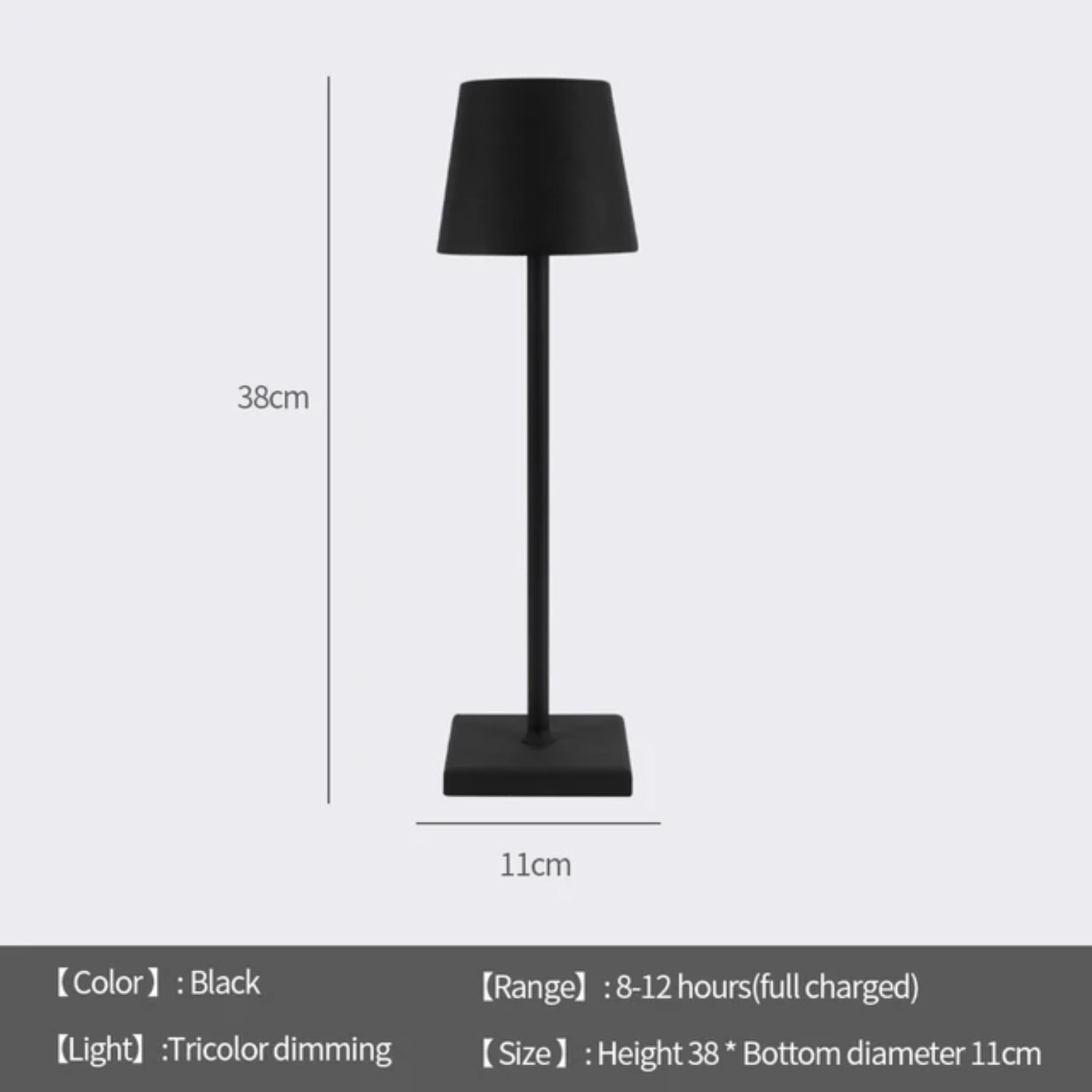 DUFDIE LED Desk Lamp Waterproof Touch Lamp USB Charging - Walmart.com