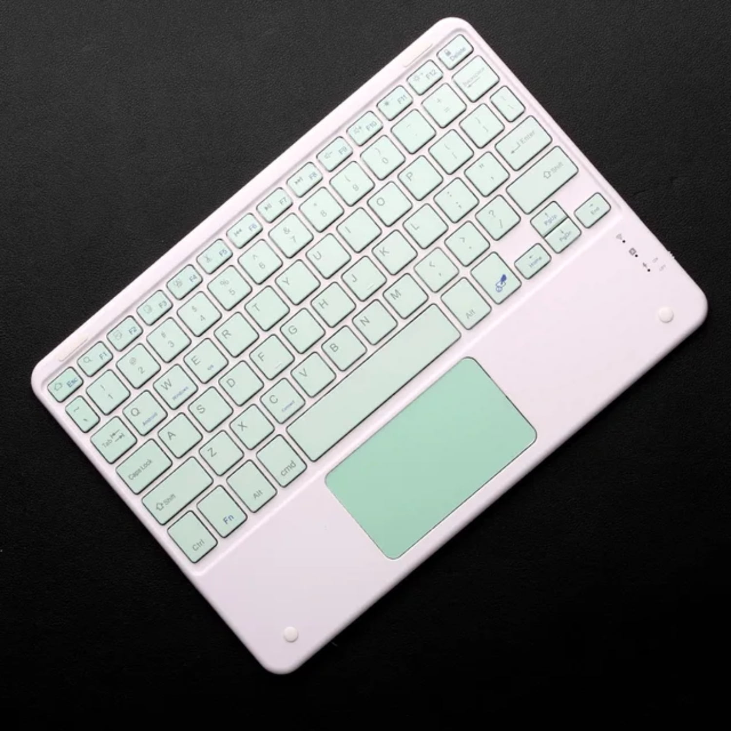 DUFDIE Wireless Bluetooth Keyboard Touchpad Compatible with iOS Android ...