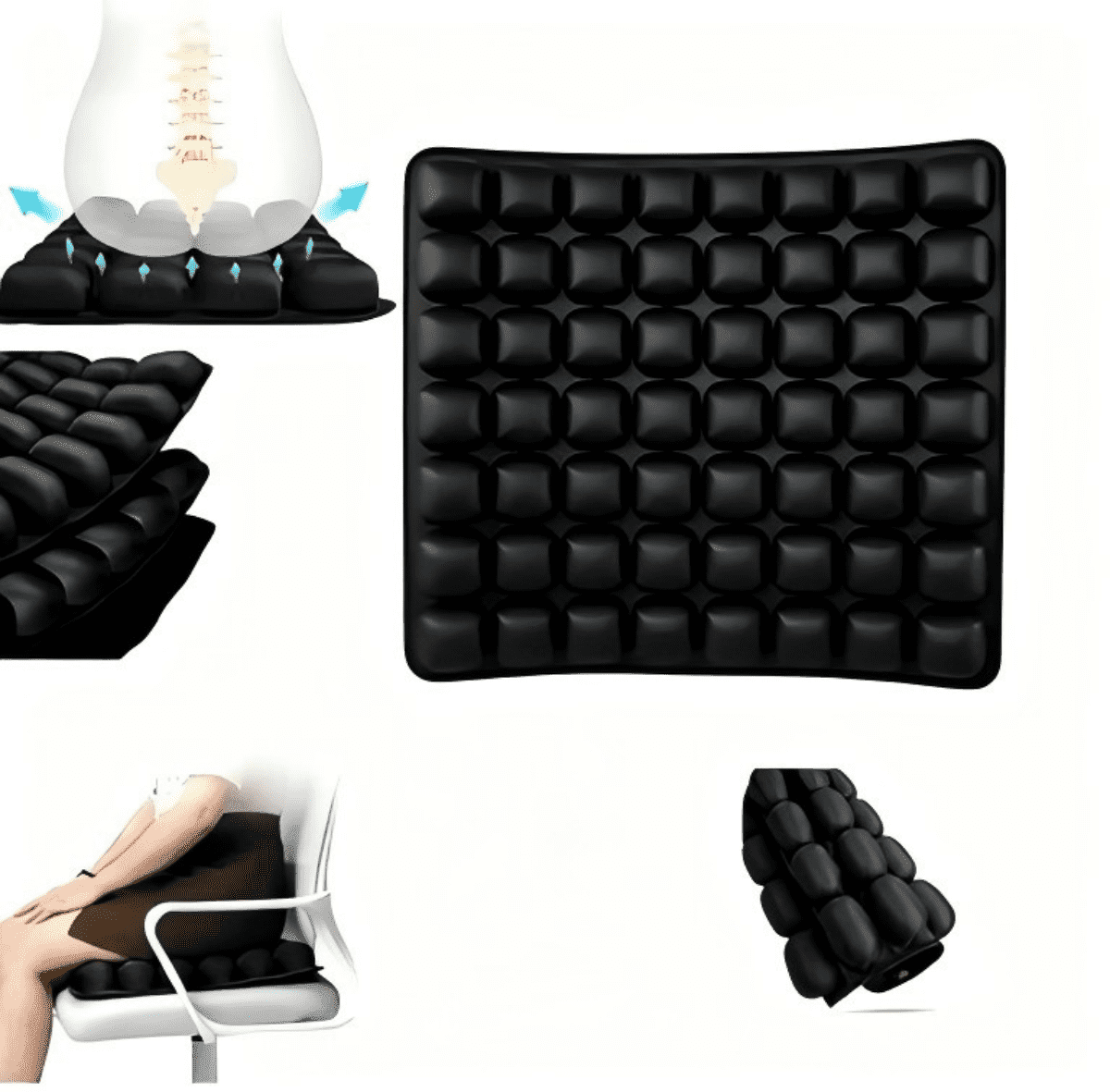 DUHKP Travel Cushion - 2026 New Inflatable Seat Cushion, 3D Air Cell ...