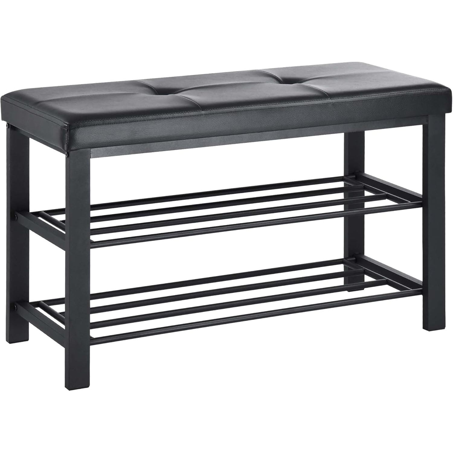 DUHOME 3 Tier Shoe Rack Bench for Entryway,Shoe Bench with Storage ...