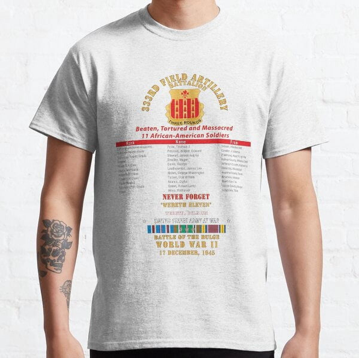 DUI - 333rd Field Artillery Battalion - DUI - Never Forget -Wereth ...