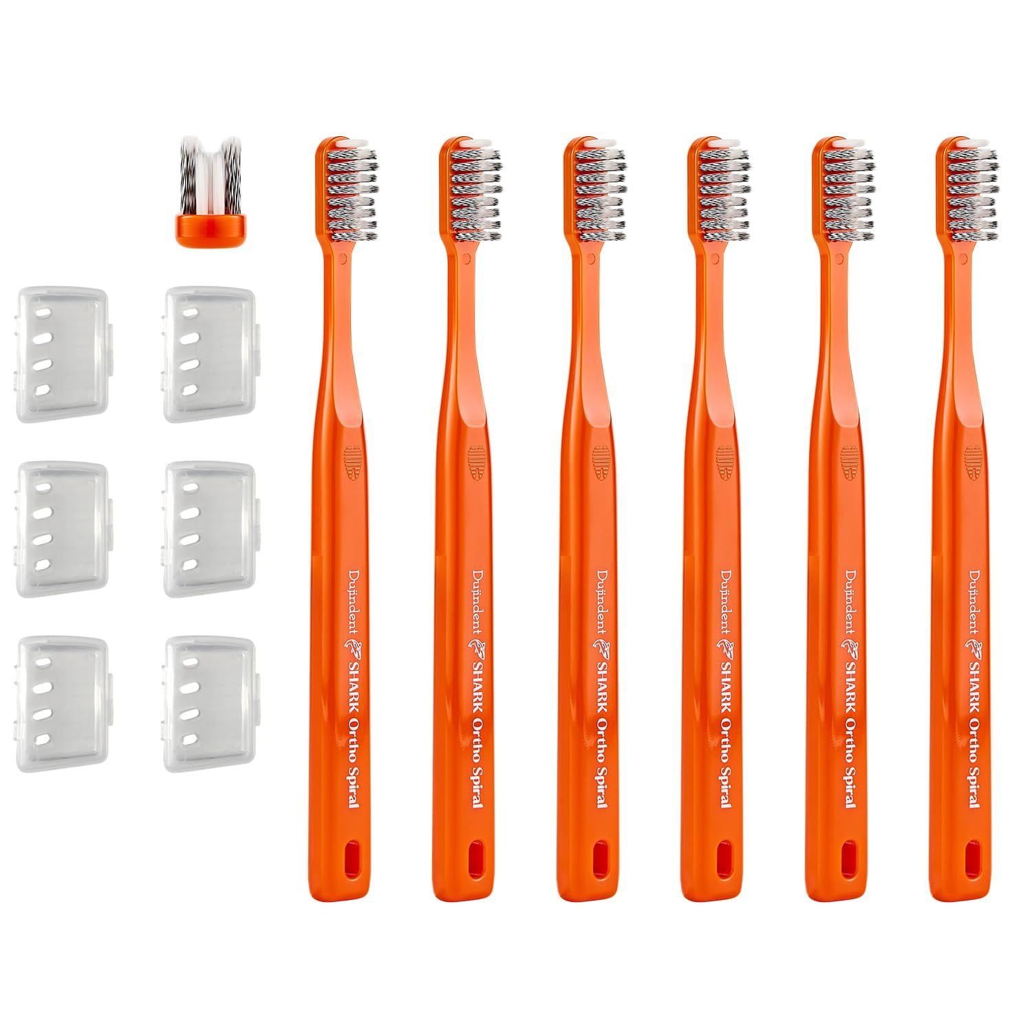 DUJINDENT Orthodontic Toothbrush for KEF16 Braces [6 Packs][Made in ...