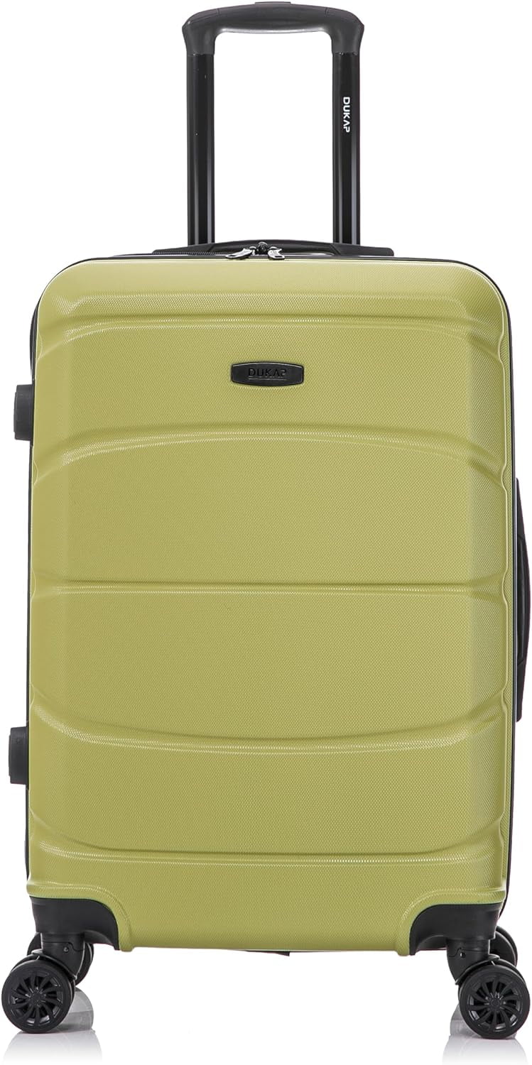DUKAP SENSE 24" Hardside Lightweight Checked Luggage with Spinner ...