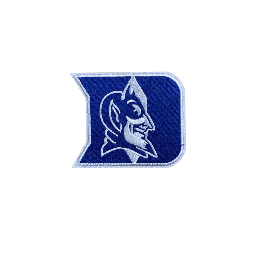 DUKE UNIVERSITY BLUE DEVILS BASKETBALL FOOTBALL IRON ON PATCH 3 ...