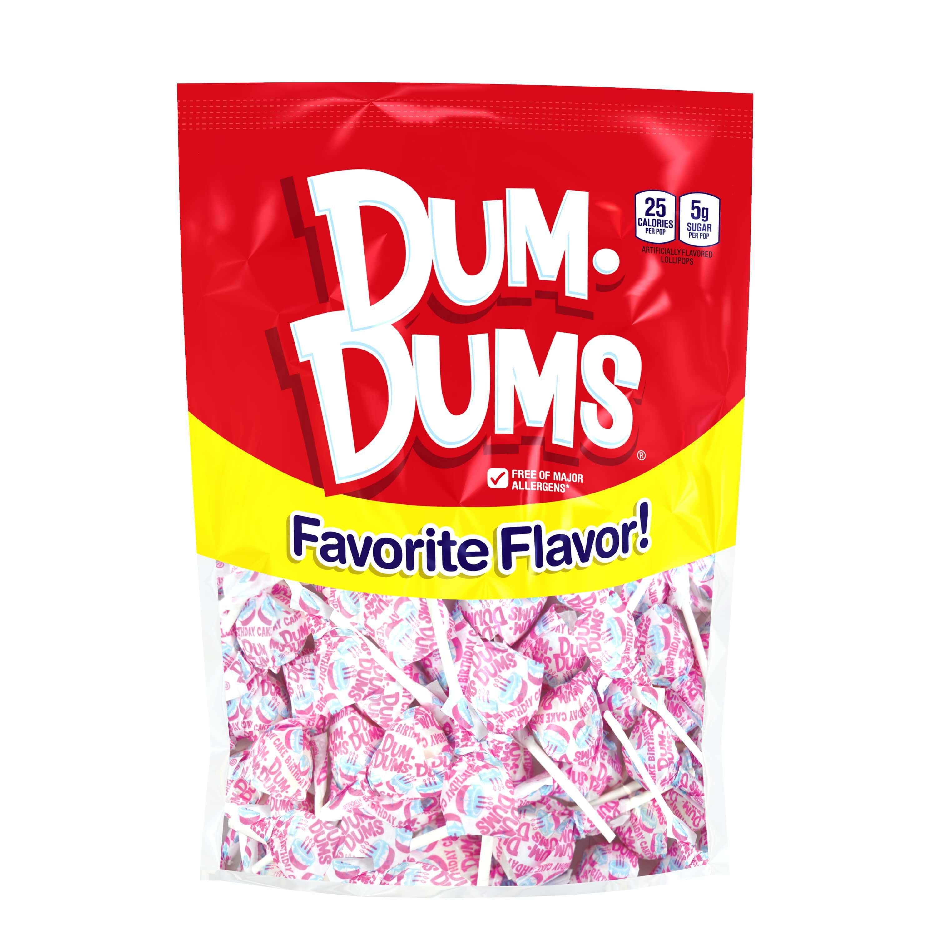 DUM DUMS Birthday Cake - 50 Count - Walmart.com
